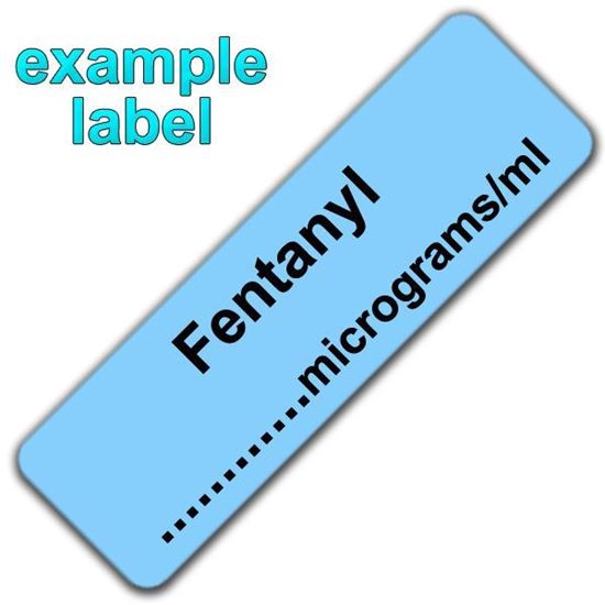 Critical Care Syringe Labels. Repton Medical